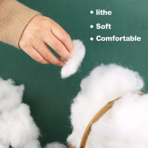 Snapklik.com : 600g/21oz Polyester Fiber Fill, Premium Fiber Fill ...