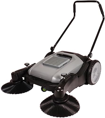 Amazon.com: Industrial Walk Behind Push Sweeper,41" Sweeping Width,14.5 ...