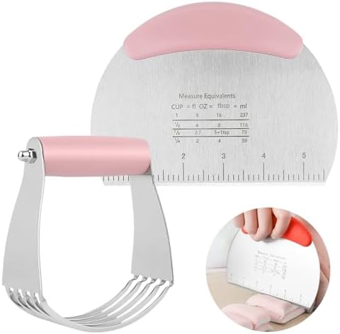Amazon.com: Pastry Cutter and Dough Blender Stainless Steel Pastry ...
