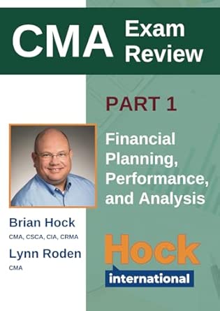 Buy HOCK Certified Management Accountant Textbook Part 1: Financial ...
