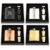 Amazon.com | Weddingstar Engraved 6 oz Stainless Steel Hip Flask Gift ...