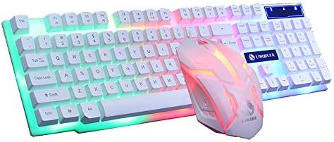 Amazon.com: Colorful Led Illuminated Backlit USB Wired Pc Rainbow ...