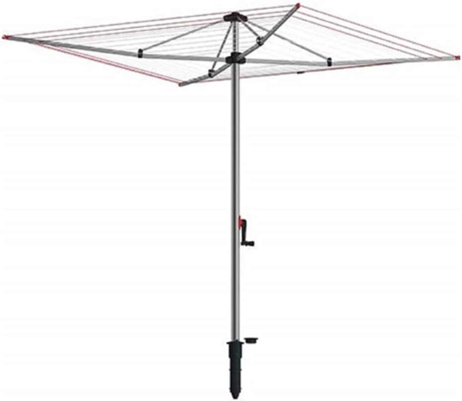 Vileda Supadry Hoist Rotary Washing Line, Silver, 60m of Clothes Line ...