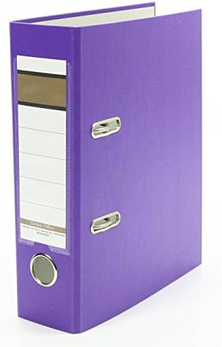 Ordner / DIN A5 / 75mm / Farbe: lila : Amazon.de: Bürobedarf & Schreibwaren