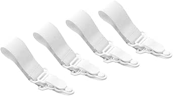 Amazon.co.jp: Bed Sheet Clips Set of 4 - Prevents Slipping, Sheet ...