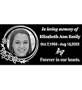Amazon.com: Grave Markers for Cemetery for Humans,Personalized ...