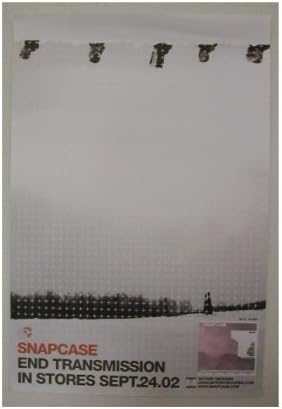 Amazon.com: Snapcase Promo Poster End Transmission: Prints: Posters ...