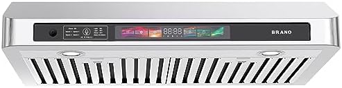 Amazon.com: Zephyr Essentials Breeze II Under Cabinet Ducted Range Hood ...