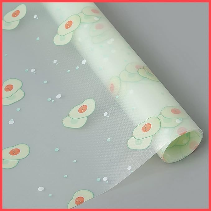 Buy ElastPro (45 cm X 5 m) Printed Shelf Liners for Kitchen Shelves ...