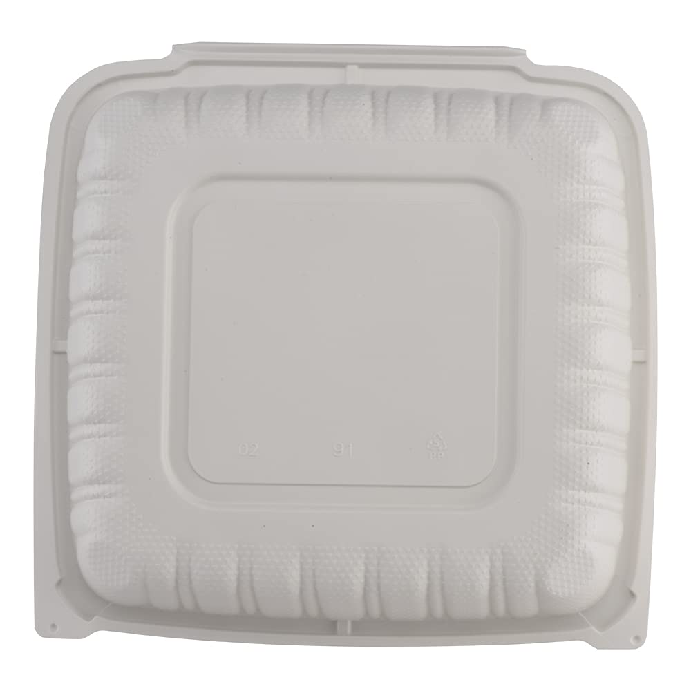 Snapklik.com : TIYA Clamshell Food Containers - White Bulk 150 Pack ...