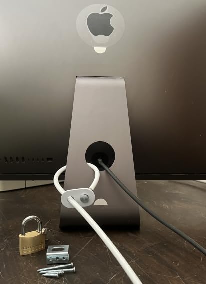 Amazon.com: Lyon & Smith iMac Security Lock Cable Kit with 40mm Keyed ...