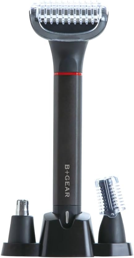 Amazon.co.jp: Hero Green [B+GEAR Be-Gear] Rechargeable AC Body Shaver, Face Shaver, Electric ...