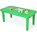 Amazon.com: Costzon Kids Plastic Table, Portable Plastic Learn and Play ...