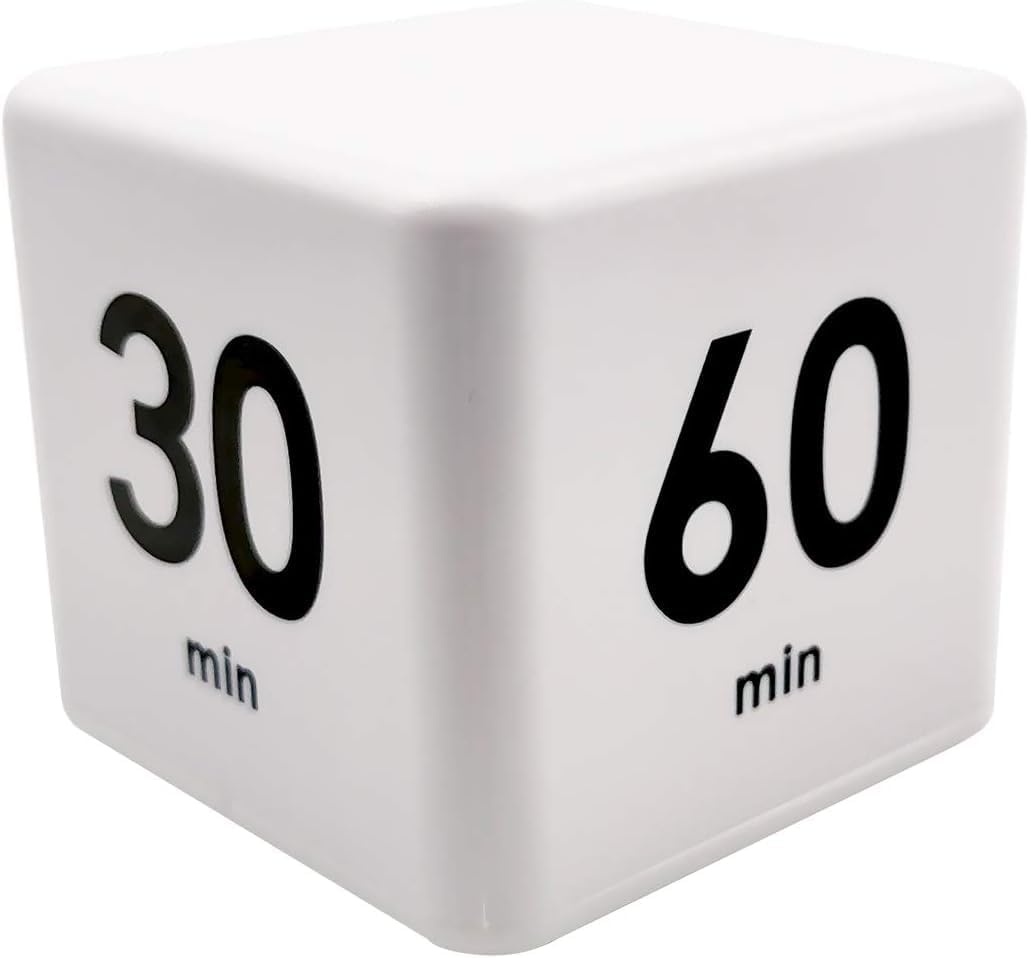 Cube Pomodoro Timer, Smart Productivity Timer 5/10/30/60 Minutes ...