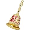 Elegant Metal Carved Dinner Bell - Loud Service Bell for Weddings ...