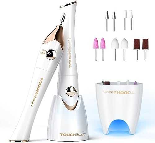 Amazon.com : Electric Nail File Manicure & Pedicure Set: 2-Speed ...