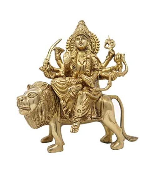 Buy Dharmik Pooja Store (DPS) -Astadhatu (8 Metals) Made Shri Durga ...