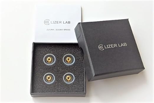Amazon | LIZER LAB イヤーピースJIJUMA BRASS M/Sサイズ（Φ12/10.5）全プラグ | LIZER LAB ...