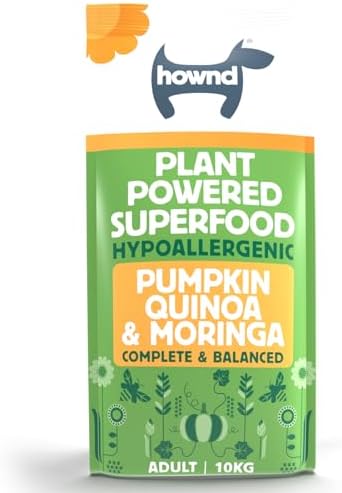 HOWND Vegan Dog Food - Plant Powered Superfood Hypoallergenic Dry Dog ...