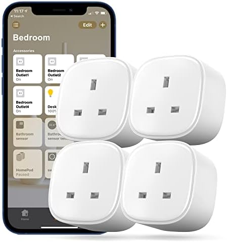 Smart Plug With Energy Monitoring, WiFi Smart Plug Works With Apple ...