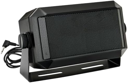 Amazon.com: Radioddity RS58 External Mini Speaker for Car Mobile CB ...