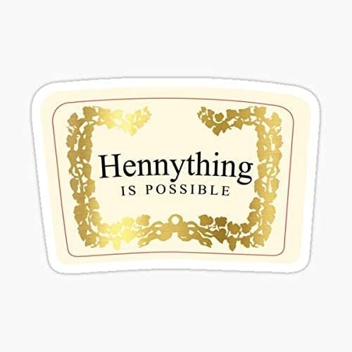 Amazon.com - Hennything Is Possible Sticker - Graphic for Auto, Wall ...