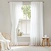 Amazon.com: Madison Park Semi Window Curtain Set of 2, One-Way View ...