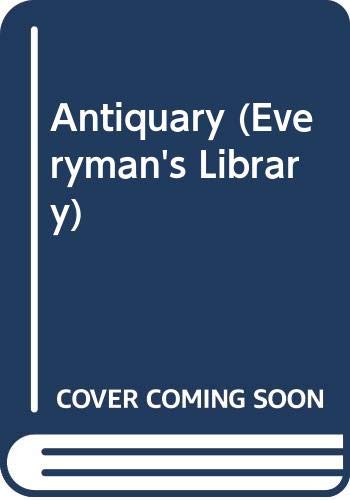 Buy Antiquary (Everyman's Library) Book Online at Low Prices in India ...