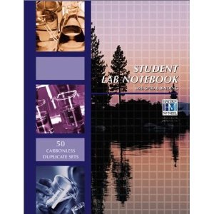 Student Lab Notebook - with Spiral Binding and 50 Carbonless Duplicate ...