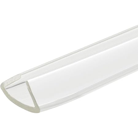 uxcell U Channel Edge Trim, 4.9ft Length Rubber Guard Seal Strip Edge ...