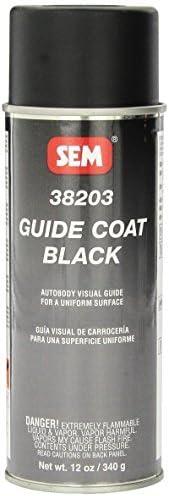 Amazon.com: SEM 38203 Black Guide Coat - 12 oz. : Automotive