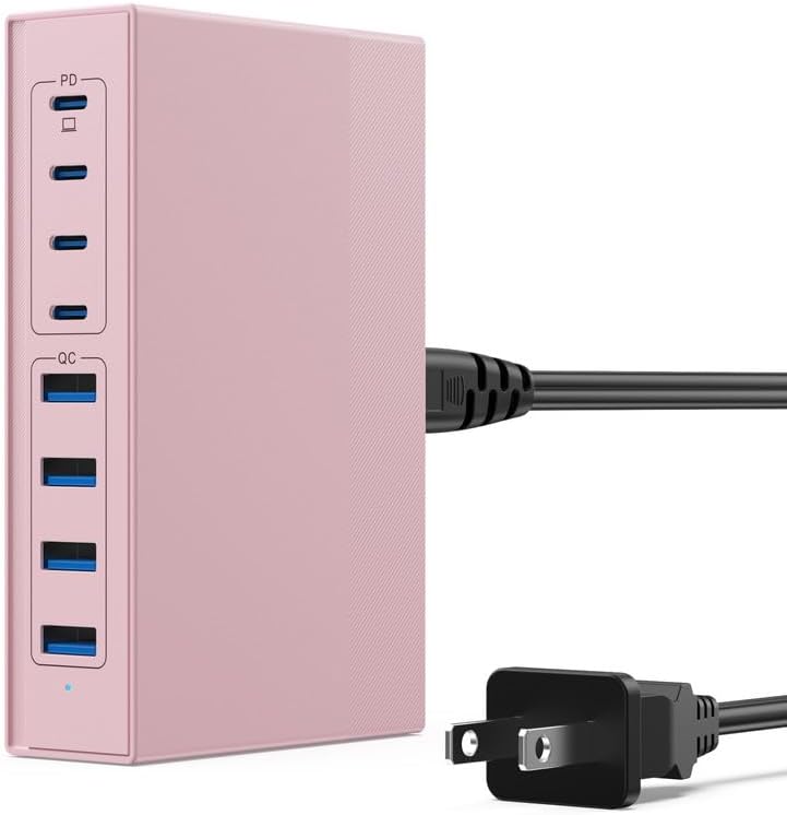 Amazon.com: 105W USB C Charger Block, 8-in-1 USB C Charger Fast ...