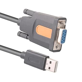 Amazon.com: Mendouconert USB to DB9 Female RS232 Serial Cable Standard ...