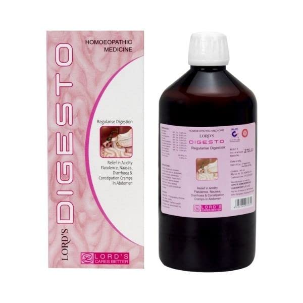 Buy DIGESTO SYRUP 450 ML LORDS Online at Low Prices in India - Amazon.in