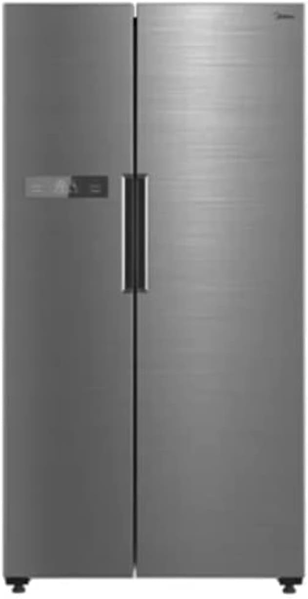 Midea Side by Side Refrigerator, 520 Litre, 18.3 Cft, Silver : Buy ...