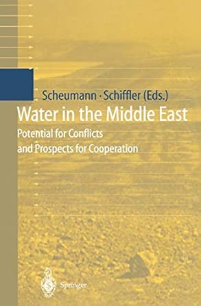 Amazon.com: Water in the Middle East: Potential for Conflicts and ...