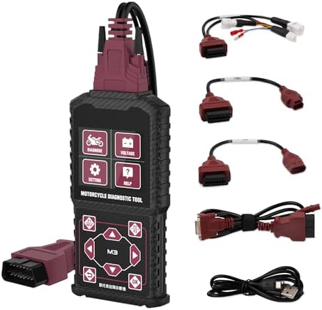 Amazon.com: LUTIFIX M3-B Motorcycle Diagnostic Motorcycle Code Reader ...
