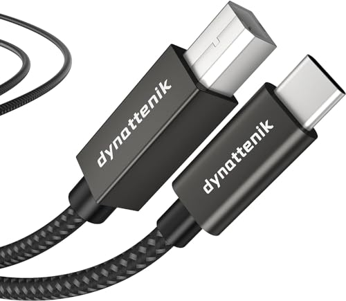 dynattenik USB-C to B MIDI Interface Cable for MIDI Keyboard ...