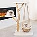 Amazon.com : Xiamiao Modern Cat Tree for Indoor Cats, Wooden Cat Condos and Towers for Large ...