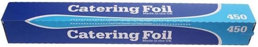 Caterwrap Aluminium Catering Foil Catering Quality Strong 14Mu 450mm x ...
