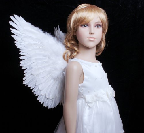 FashionWings (TM Children's White Butterfly Style Costume - Want It All