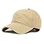 Zylioo Oversize XXL 100% Cotton Baseball Cap,Large Baseball Hat for Big ...