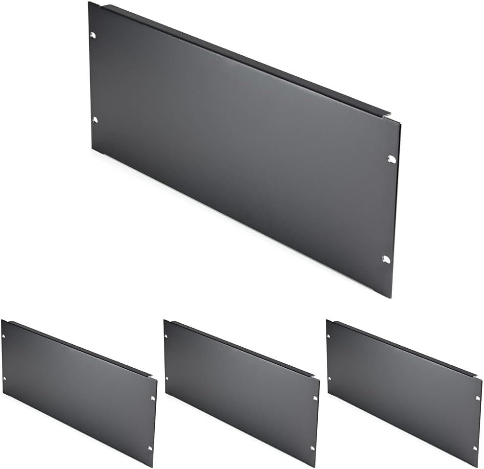 Amazon.com: StarTech.com 4U Blank Panel for 19 inch Rack - Rack Mount ...