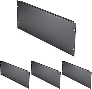 Amazon.com: StarTech.com 4U Blank Panel for 19 inch Rack - Rack Mount ...
