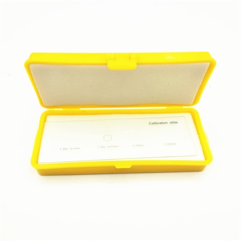 Buy LCLXSH Lab Consumables Micro Stage Micrometer Calibration Slide ...