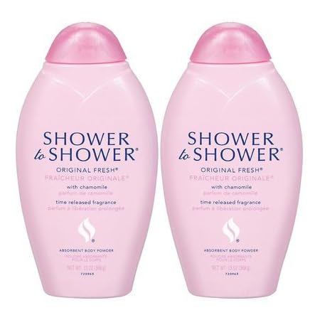 Amazon.com : SHOWER TO SHOWER Body Powder Morning Fresh 13 oz (Pack of ...