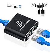 Amazon.com: LIEZHUA Ethernet Splitter 1 to 4 - Network Splitter with ...