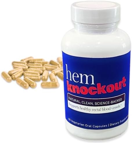 Amazon.com: Hem Knockout Internal Hemorrhoid Relief Supplement- Fast ...