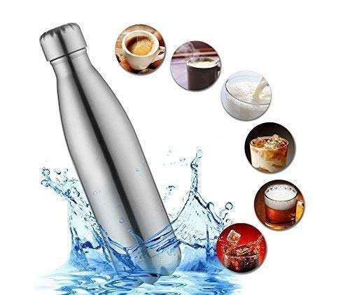 LD LUCIDO DECORE Stainless Steel Vacuum Insulated 1100 ML Water Bottle, 18 Hour Cold and 12 Hour ...