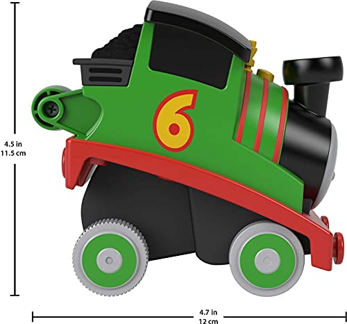 Fisher-Price Thomas & Friends Press n’ Go Stunt Train Engine Percy ...
